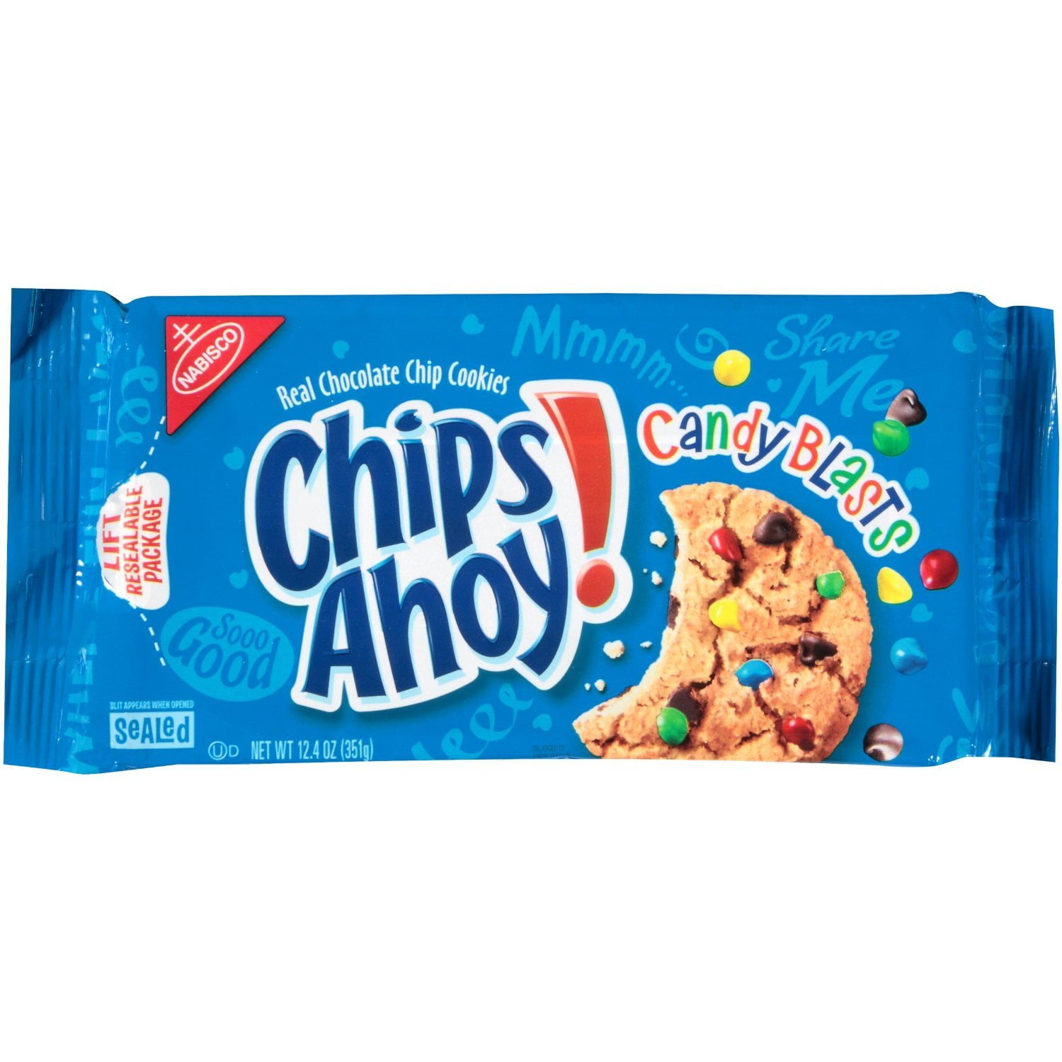 Chips Ahoy Candy Blasts MMF7 12.4 Oz ea (Pack of 3) - Walmart.com