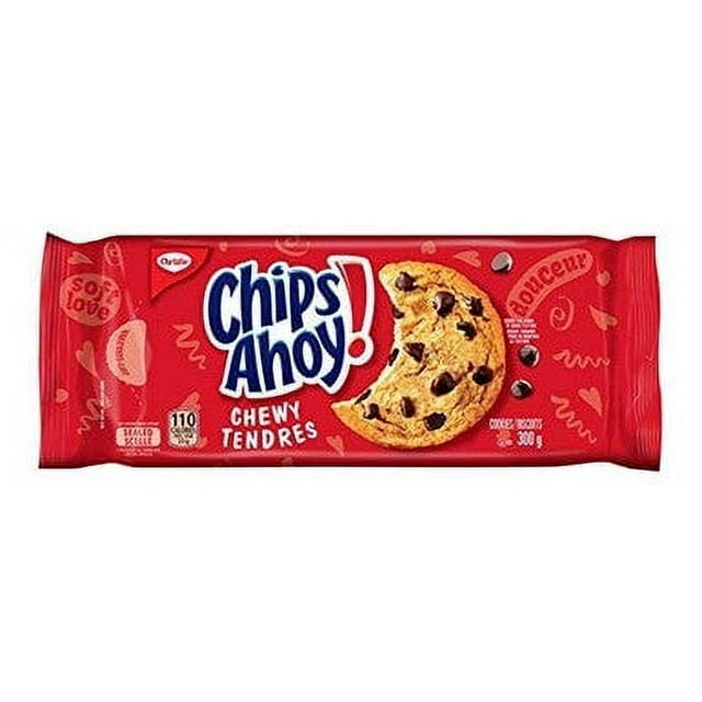 Chips Ahoy! Chewy Chocolate-Chip Cookies, 300g/10.6oz, (Imported from ...
