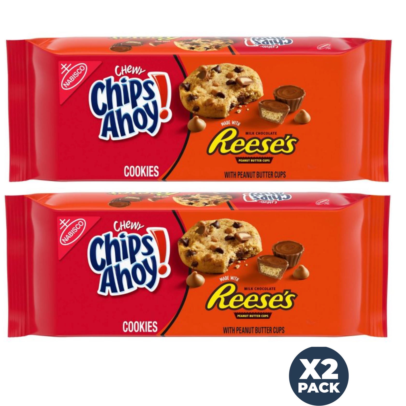Chips Ahoy! Chewy Chocolate Chip Cookies With Reese'S Peanut Butter ...