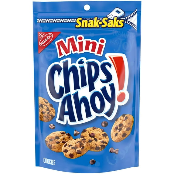 Chips Ahoy! Mini Chocolate Chip Cookies Snack-Sak - 8oz - Pack of 2 ...