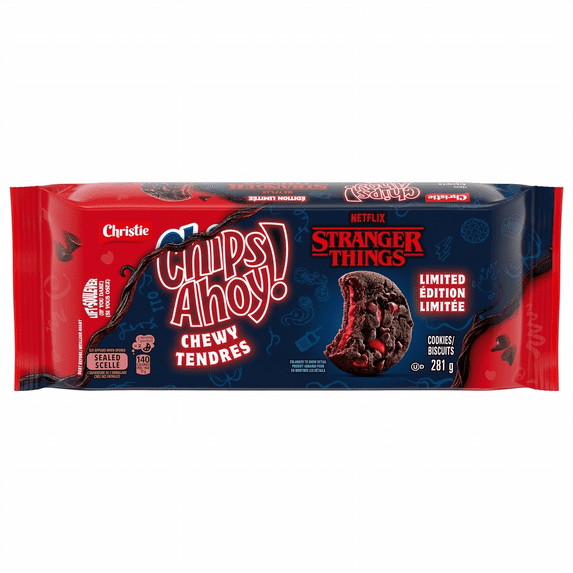 Chips Ahoy! Stranger Things Chewy Chocolate Chip Cookies With ...