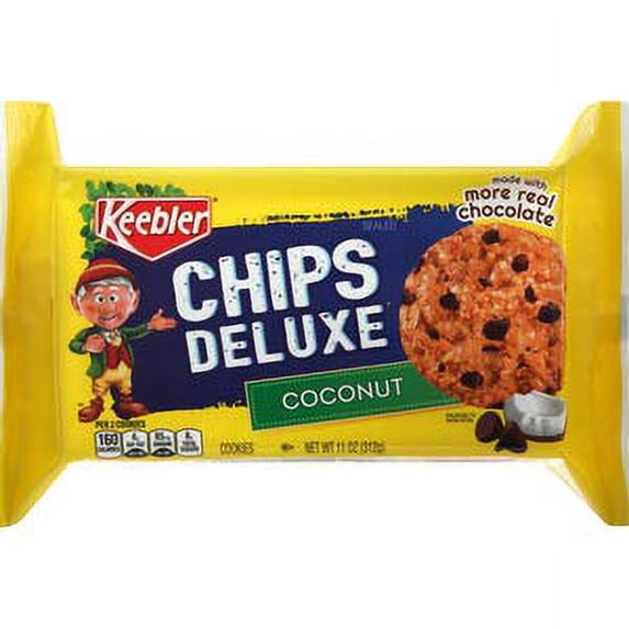 Chips Deluxe, Cookies, Coconut, 11 oz - Walmart.com