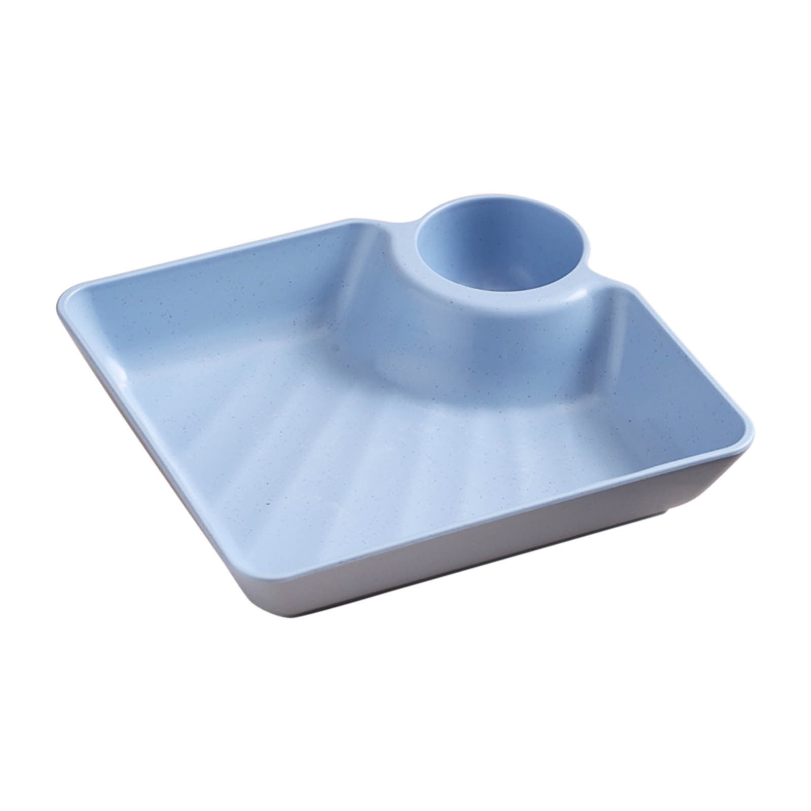 Chips and Dip Plates, Plastic Serving Platter Set Dumpling Plate with ...