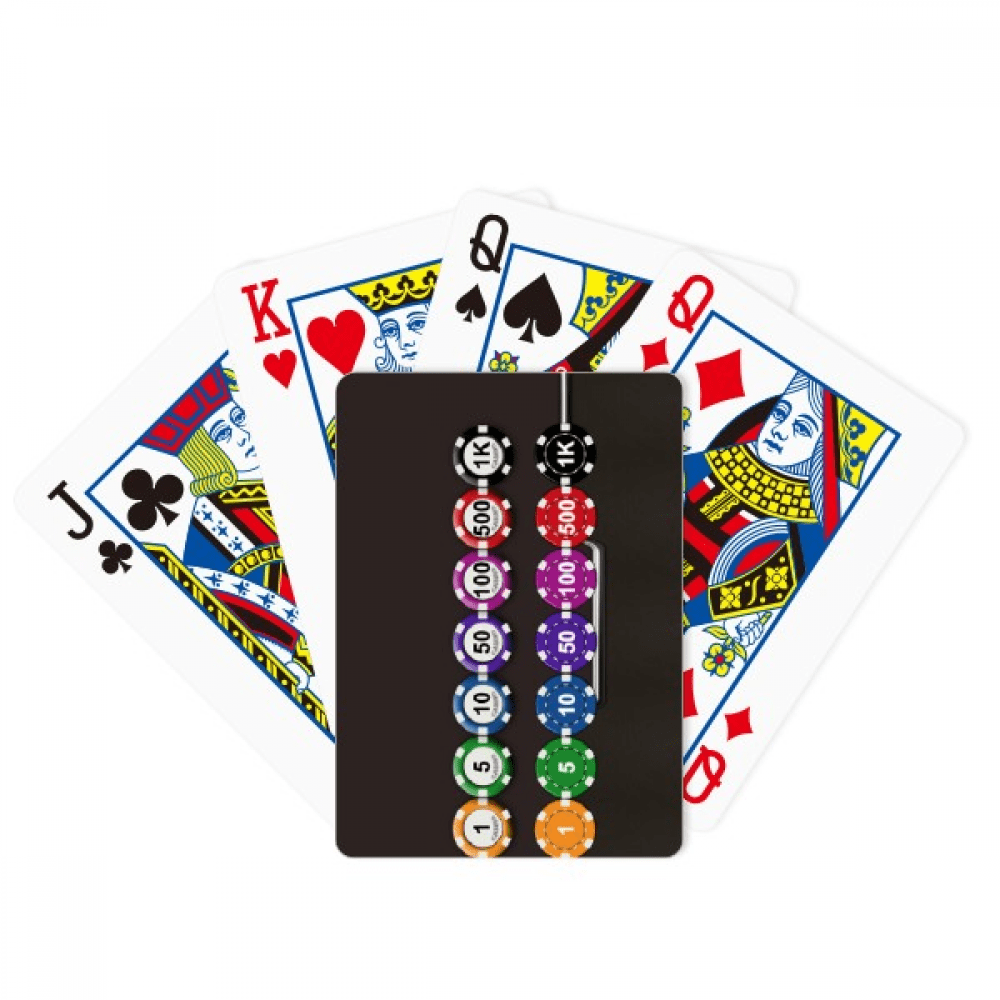 Chips Lateral Arrangement Illustration Poker Playing Magic Card Fun ...