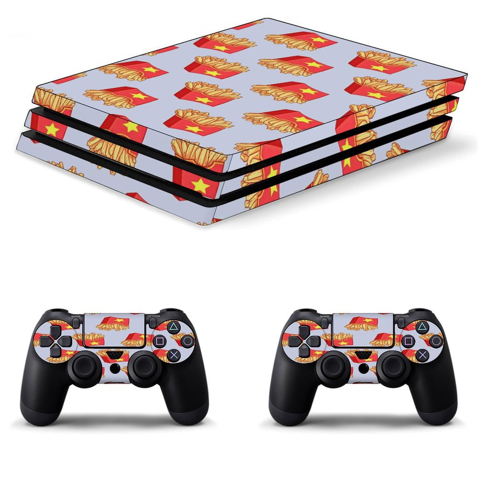 Chips Pattern PS4/PS4 Pro/PS4 Slim Skin Sticker For Console And ...