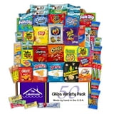 The LakeHouse Chips Variety Pack, 50 Count, Single Serve Snacks, Chips ...