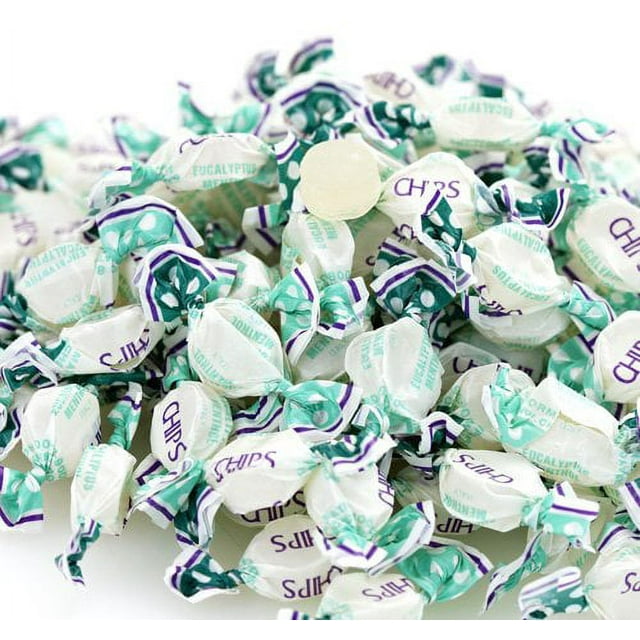 Chipurnoi Hard Drop Menthol Eucalyptus Candy Chips, Throat Soothing ...