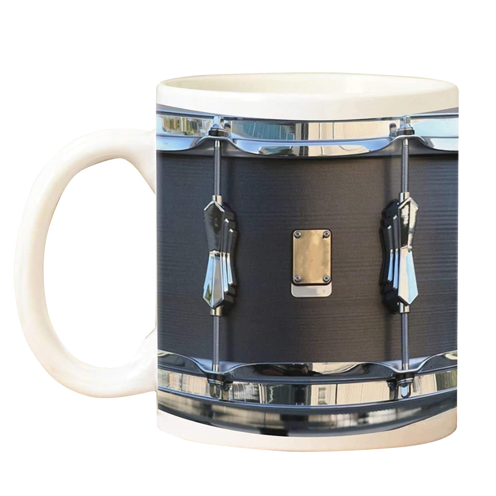 ChiqVue Vintage Drum Cup Funny Drum Gift 11 Oz Drum Cup Coffee Cup ...