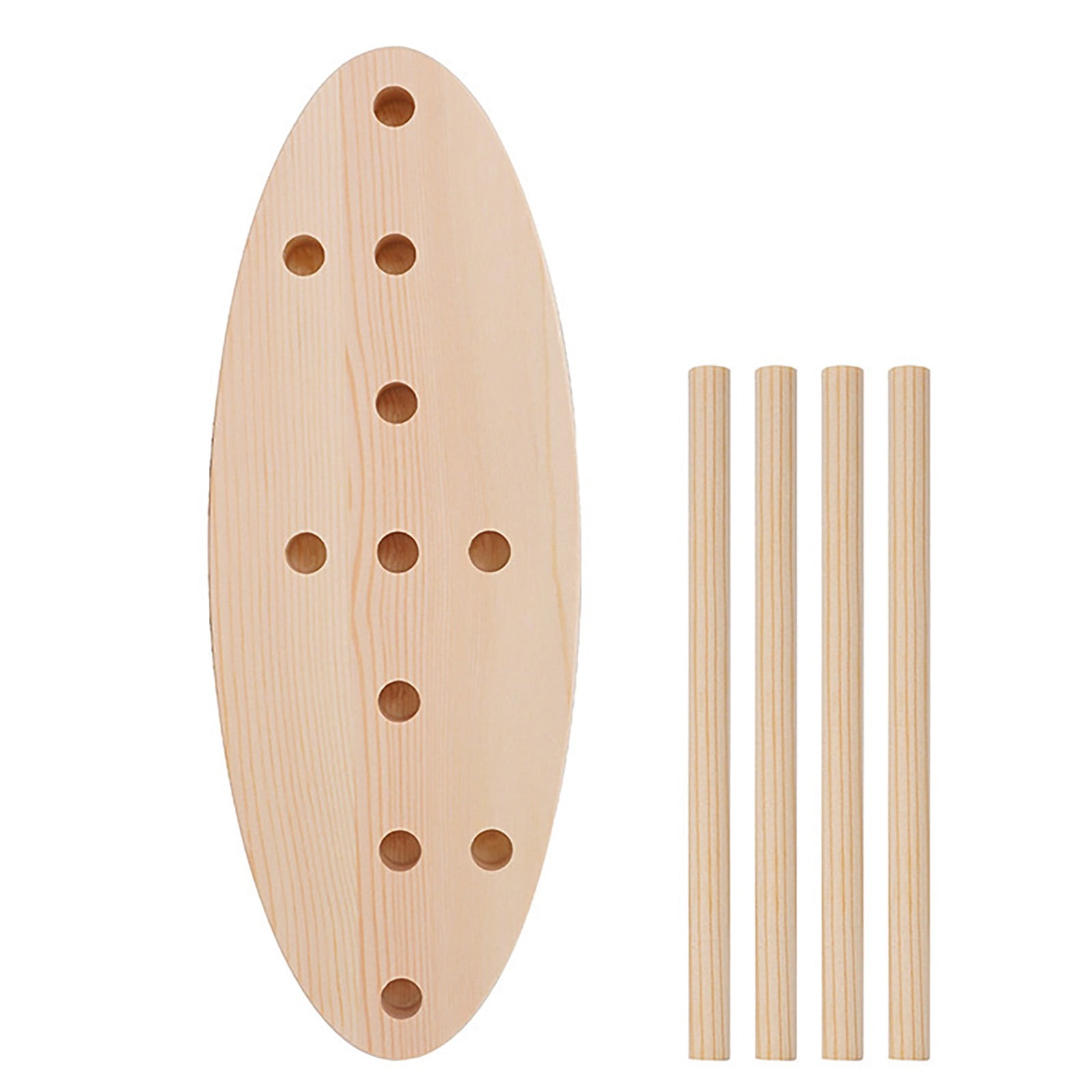 ChiqVue Wooden Bow Maker Kit Extended Wreath Ribbon Bow Maker Tool For ...