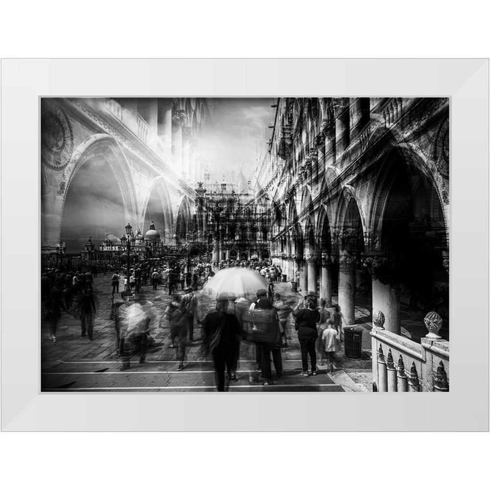 Chiriaco, Carmine 18x14 White Modern Wood Framed Museum Art Print ...