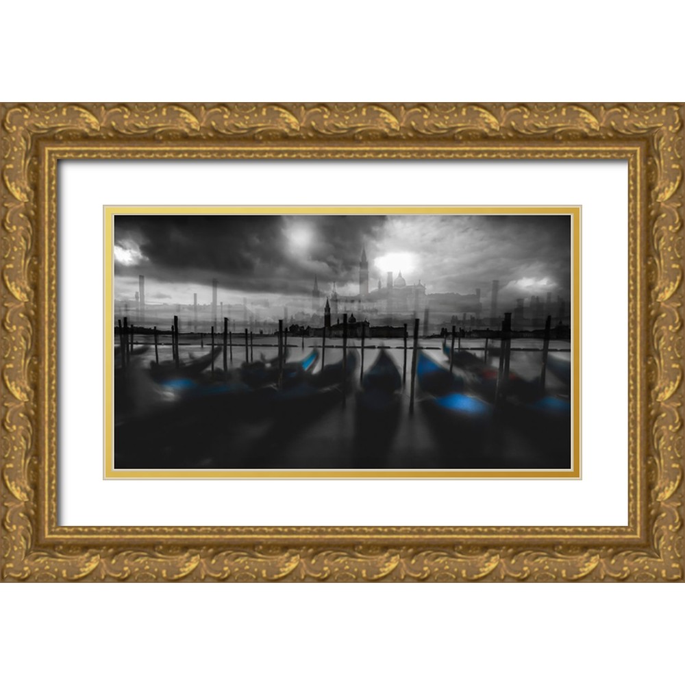 Chiriaco, Carmine 24x15 Gold Ornate Wood Framed with Double Matting ...