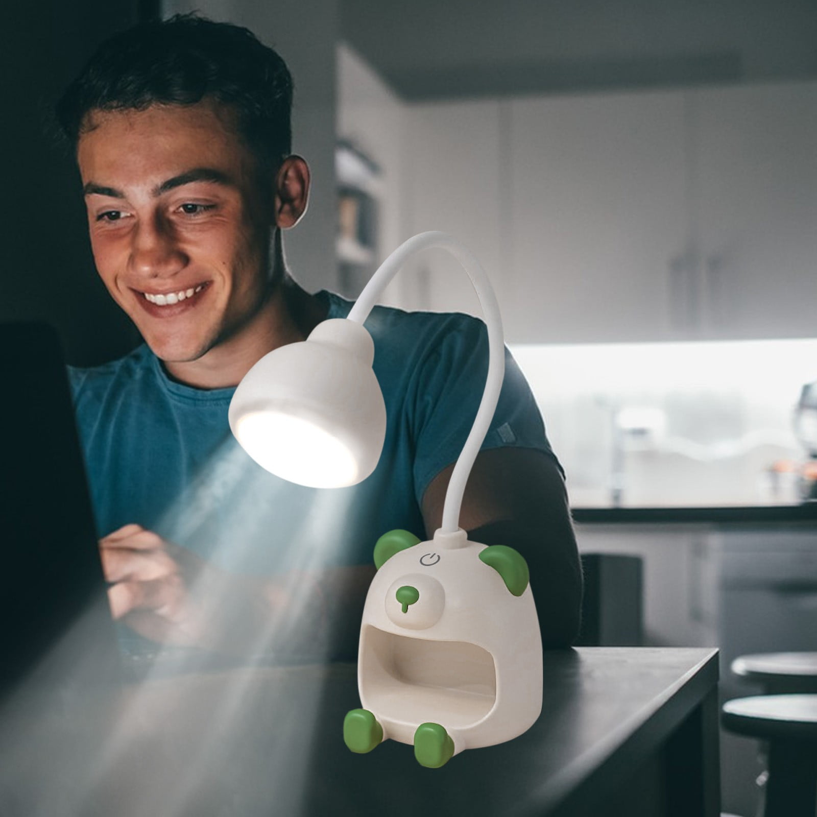 Chiritamas Clearance Desktop Eye-care Desk Lamp Usb Rechargeable Mini ...