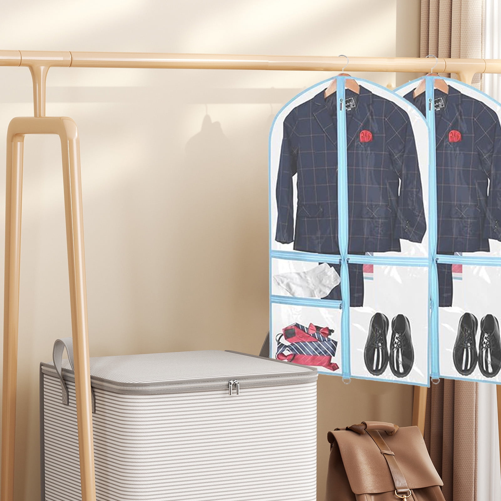Chiritamas Clearance Garment Bag Suit Bag For Closet Storage And Travel ...
