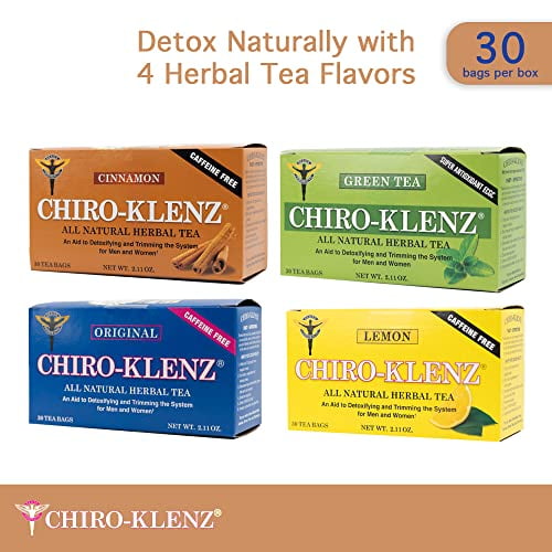 Chiro-Klenz Lemon Tea 30 Tea bags - Walmart.com
