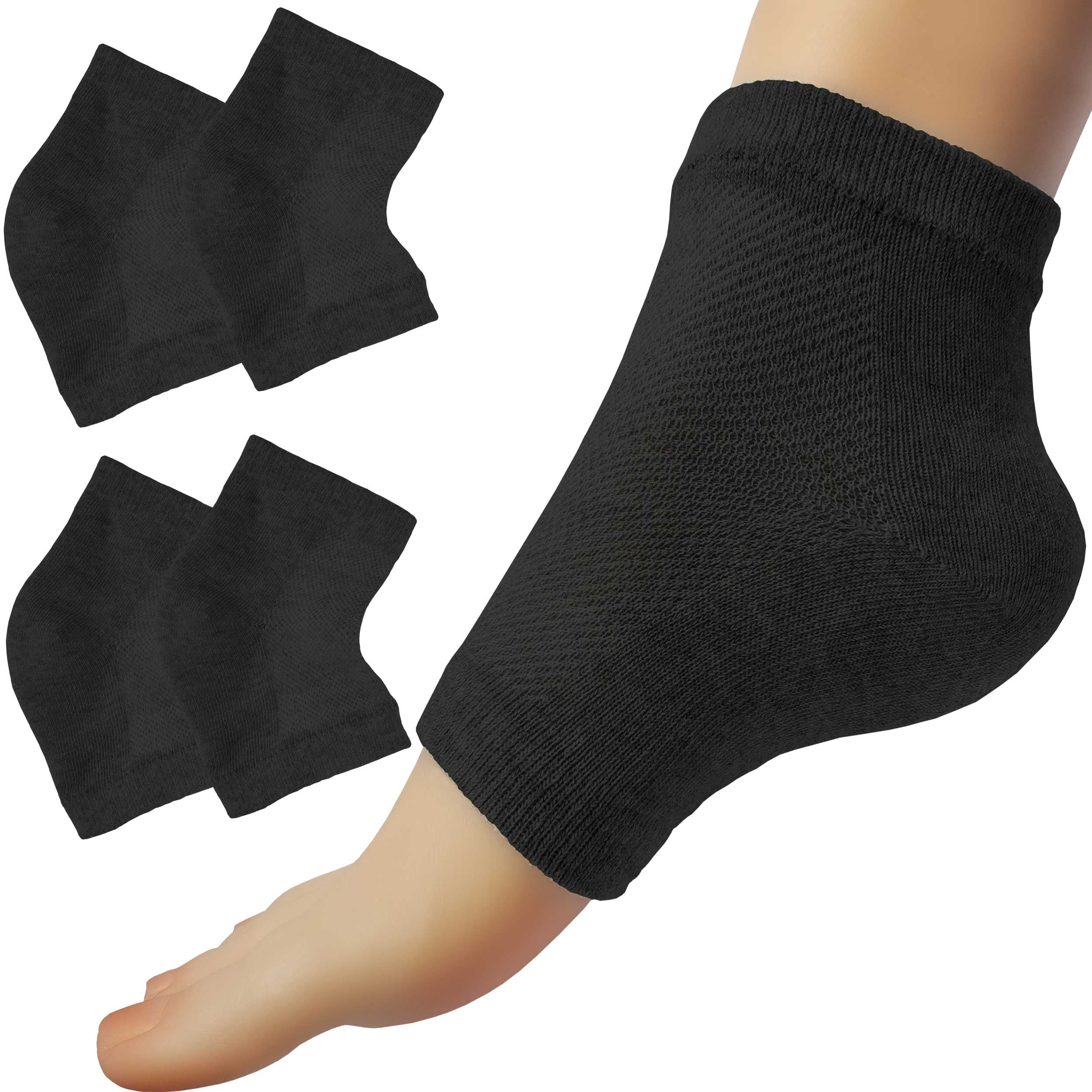 Chiroplax Vented Moisturizing Socks for Dry Cracked Heels Feet ...