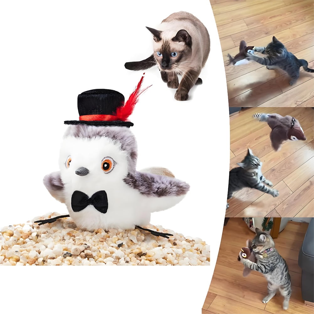 Chirp Paws Flapping Bird, Flapping Bird for Cat, Interactive Flying ...