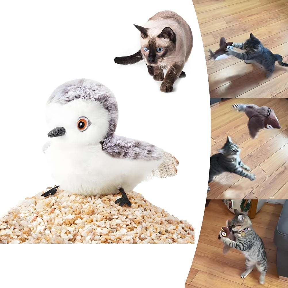 Chirp Paws Flapping Bird, Flapping Bird for Cat, Interactive Flying ...