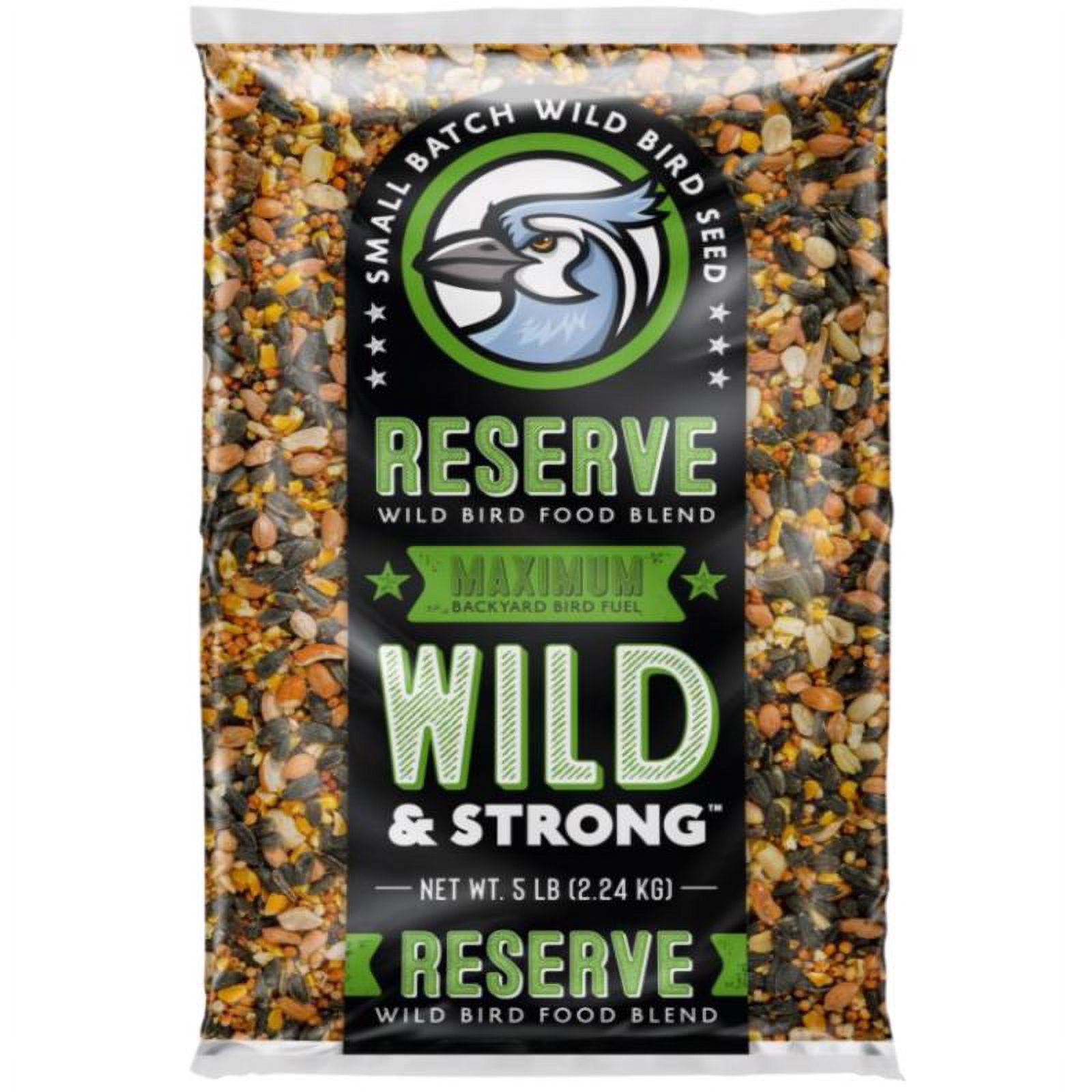 Small Batch Chirp 9085211 Wild & Strong 5 lbs Maximum Songbird Reserve ...