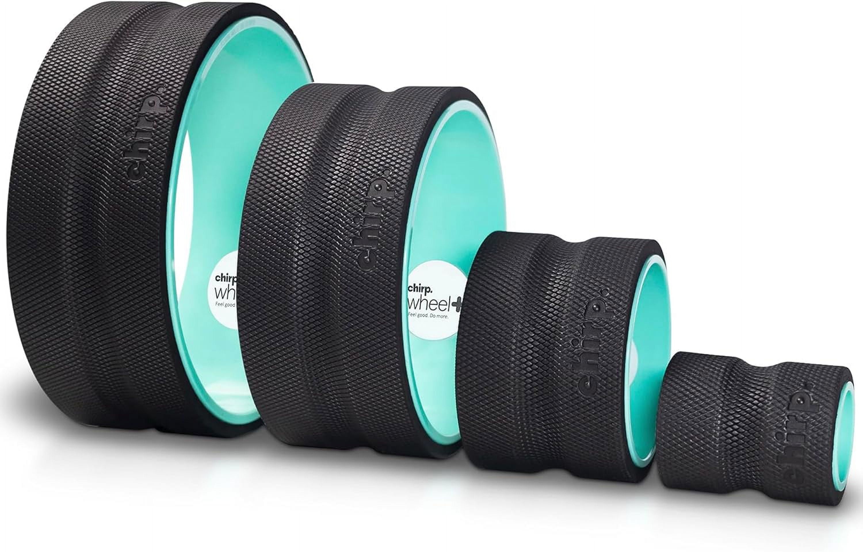 Chirp Wheel Foam Roller - Targeted Back & Neck Pain Relief, Muscle ...