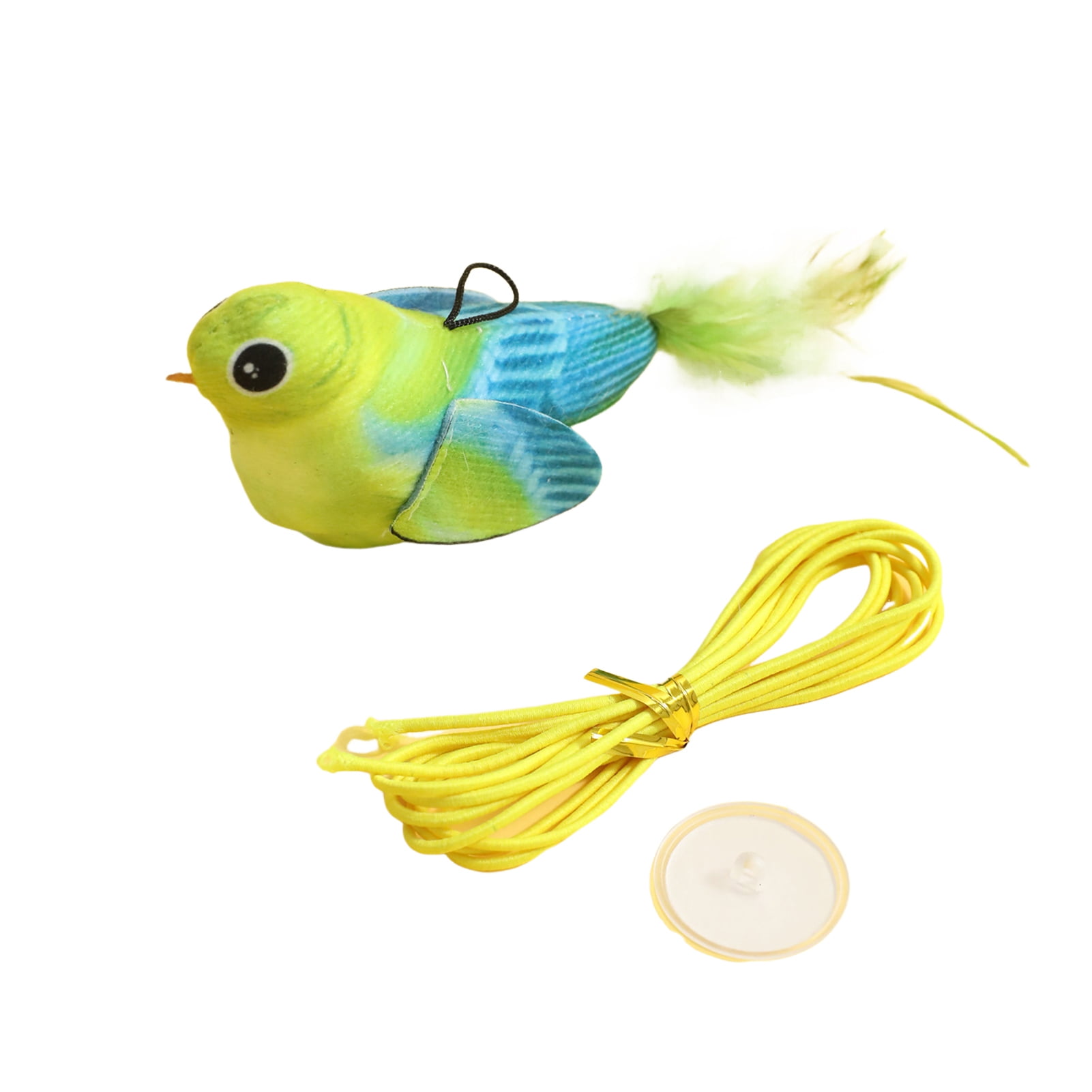 Chirping Bird Toy for Cats Chirping Bird Cat Toy Realistic Plush Bird ...