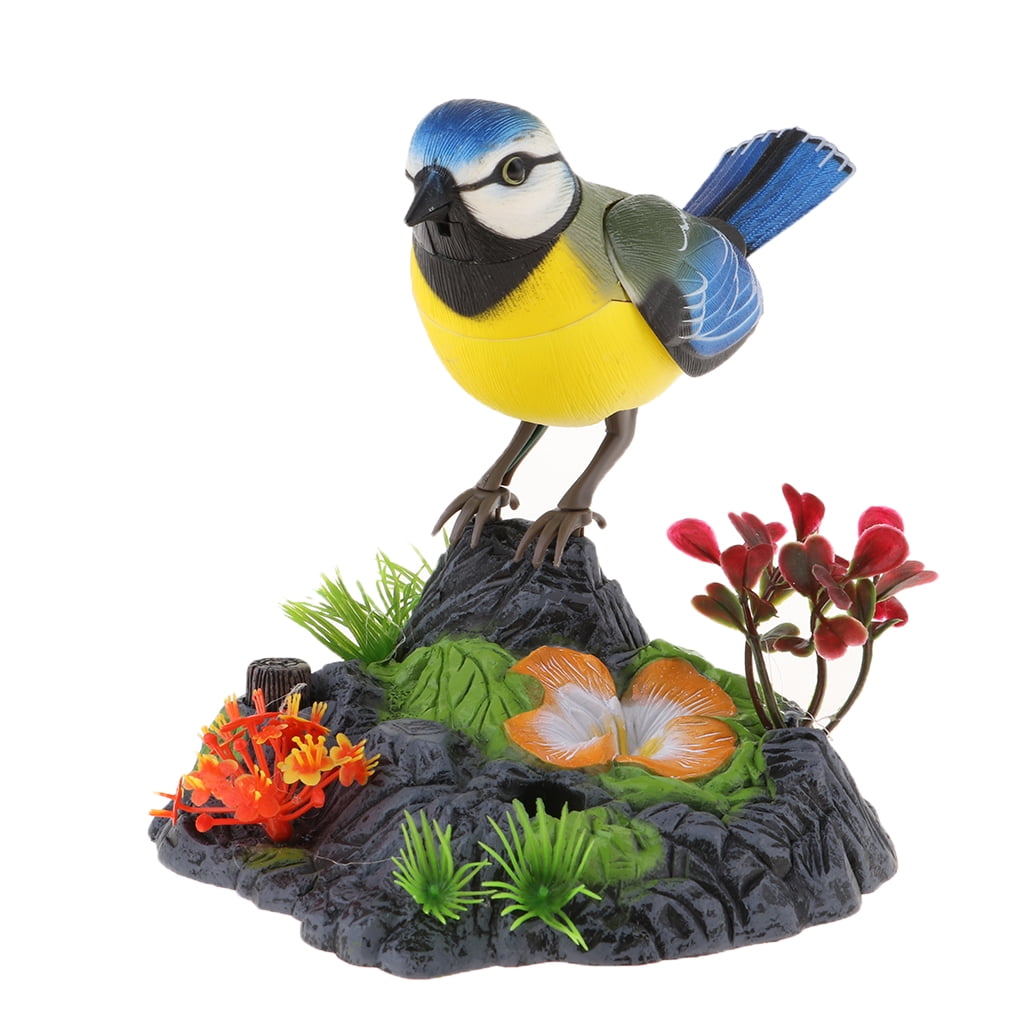 Chirping with Sensor Activation, Singing Chirping Birds Toy Voice ...