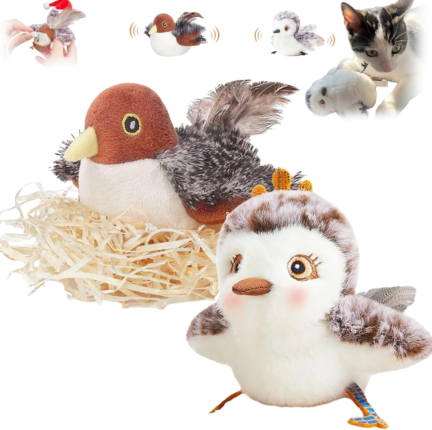 Chirppaws Flapping Bird,Chirppews Flapping Bird Cat Toy,Chirpi Flapping ...