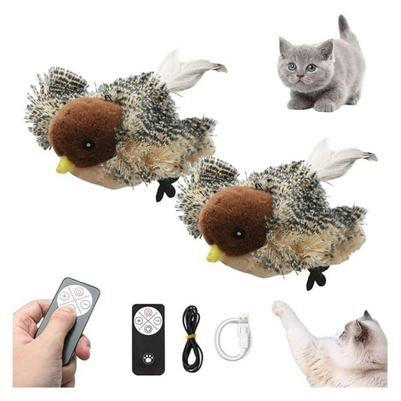 Chirppaws Flapping , Flapping Cat Toy, Simulated Chirping Flapping ...