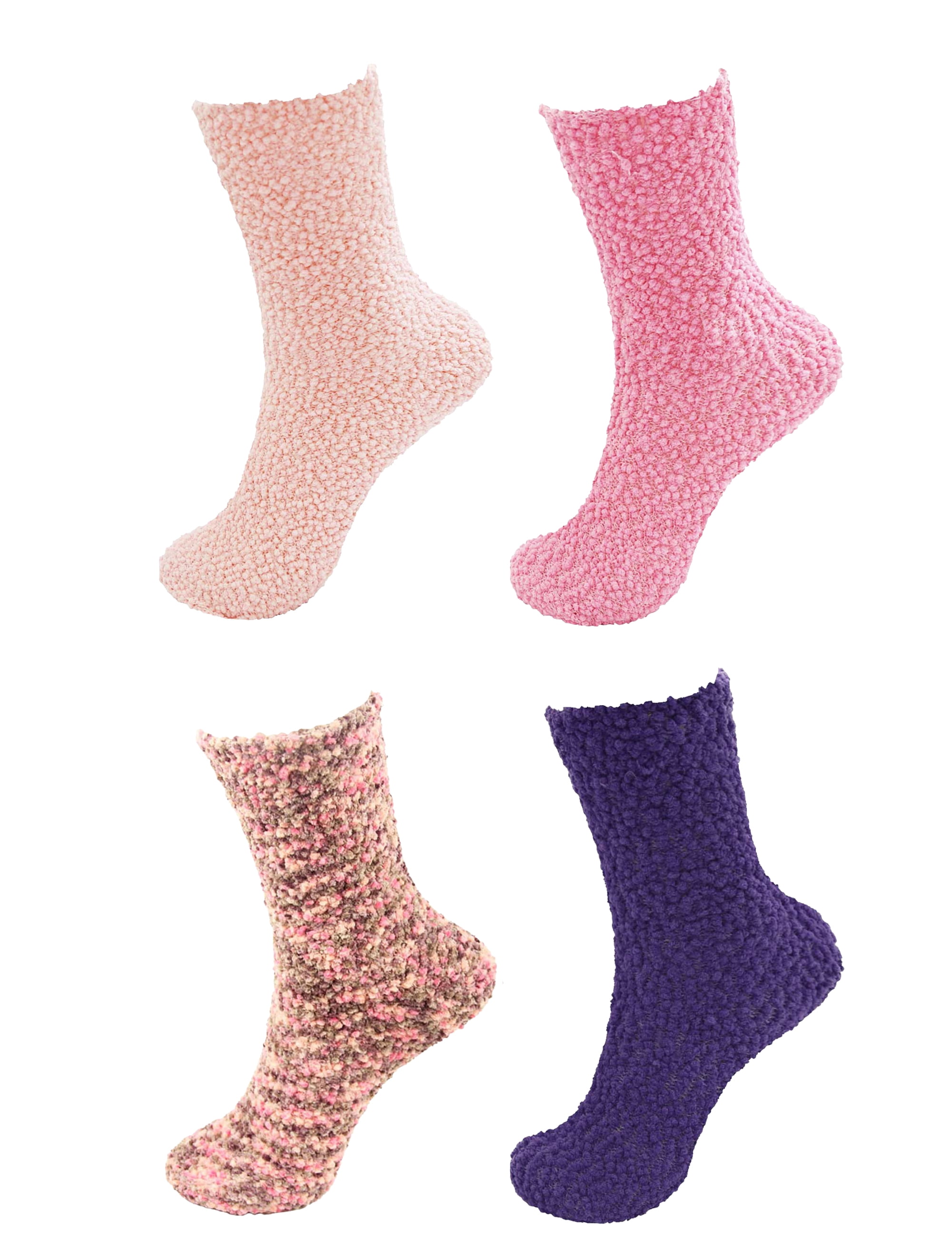Chirpy Socks Assorted Super Soft Cozy Warm Colorful Microfiber Knobby ...