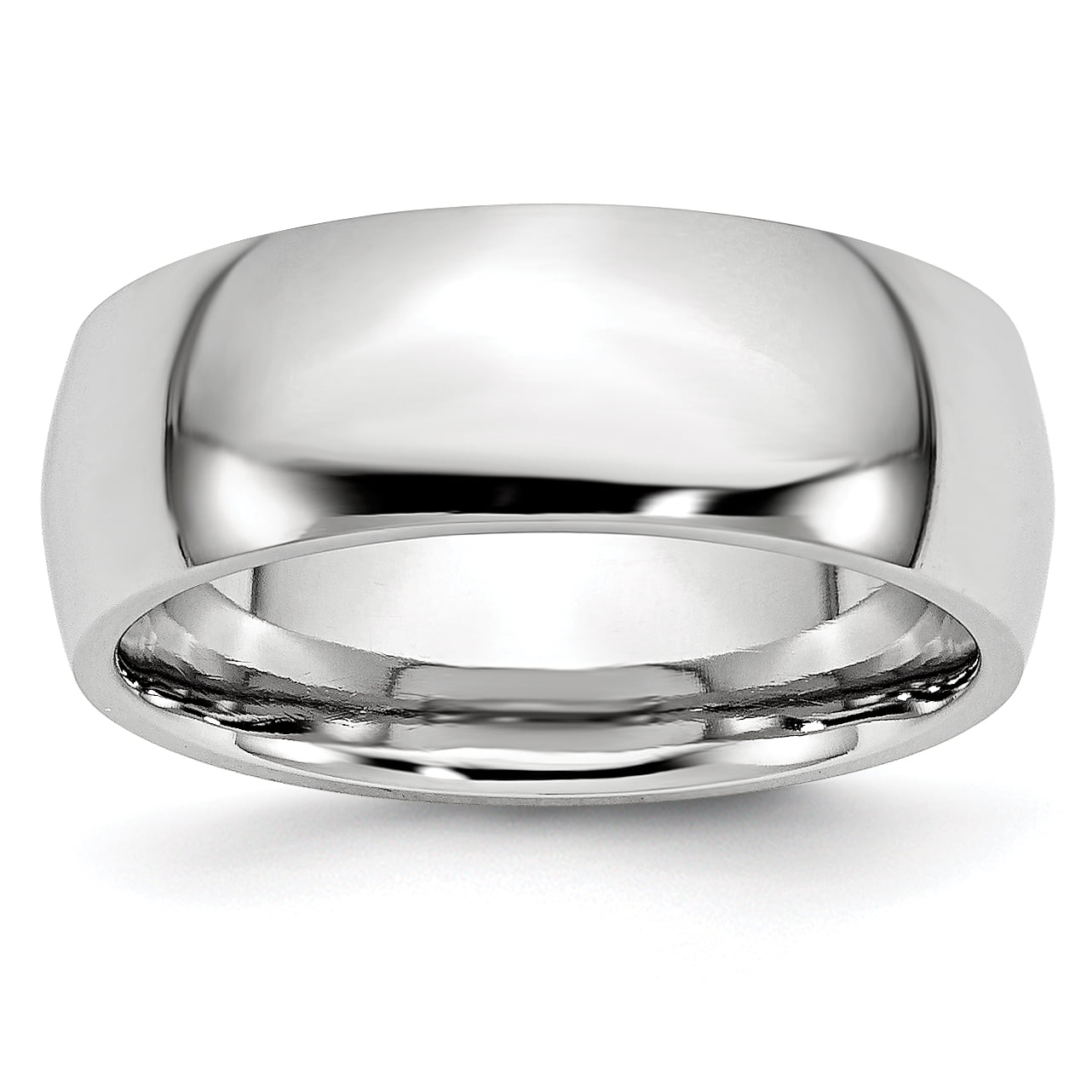 Chisel Cobalt Polished 8mm Wedding Band - Walmart.com
