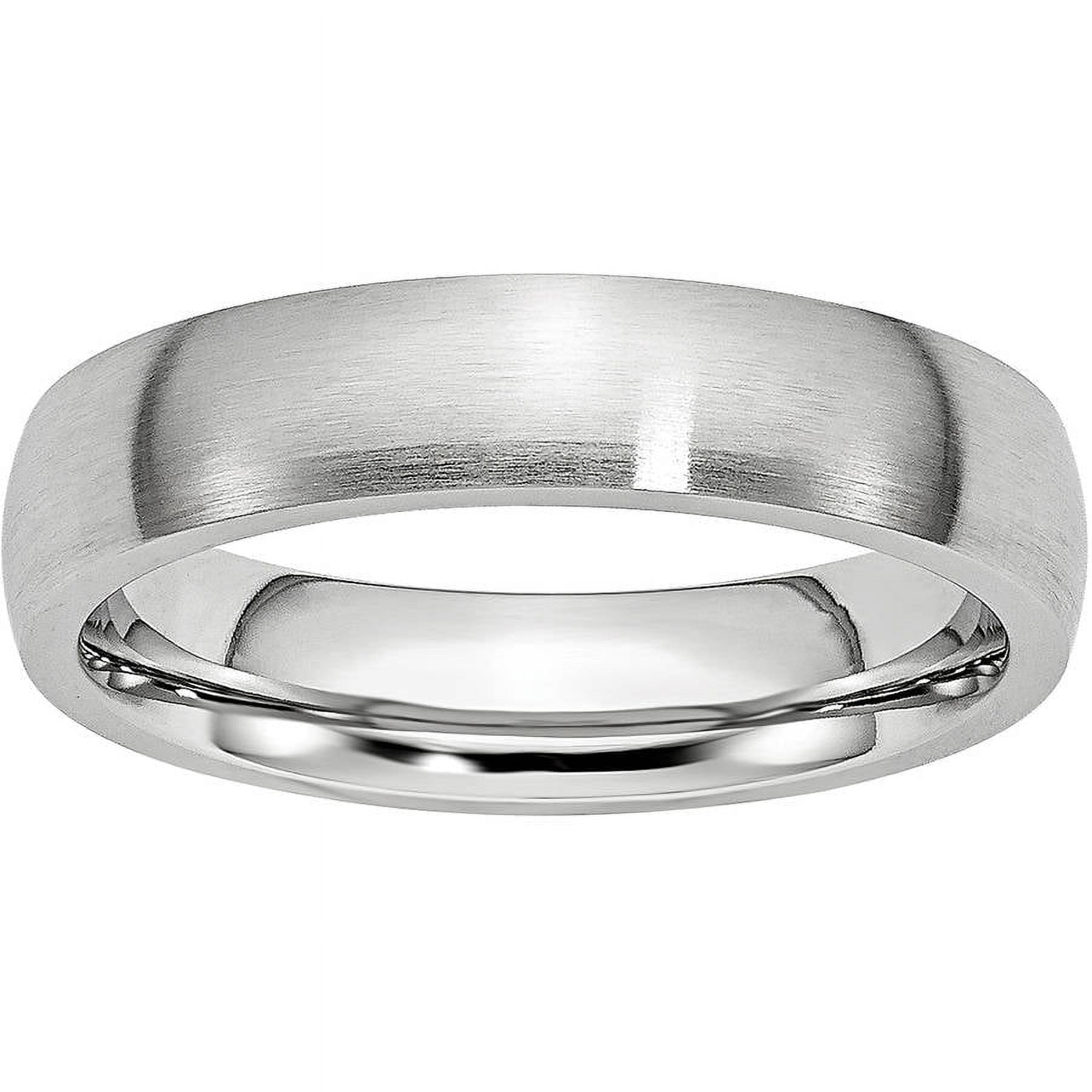 Chisel Cobalt Satin 5mm Wedding Band - Walmart.com