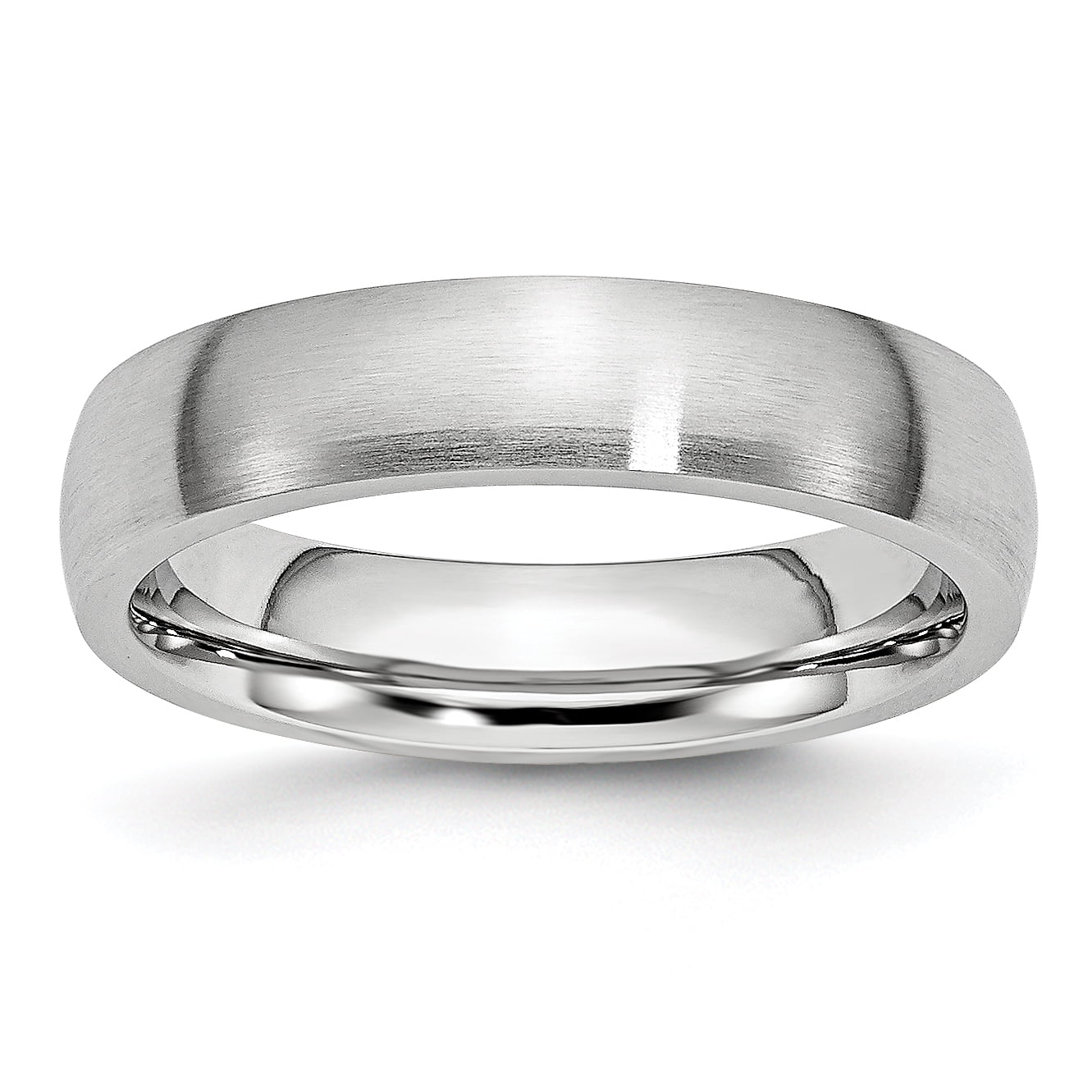 Chisel Cobalt Satin 5mm Wedding Band - Walmart.com