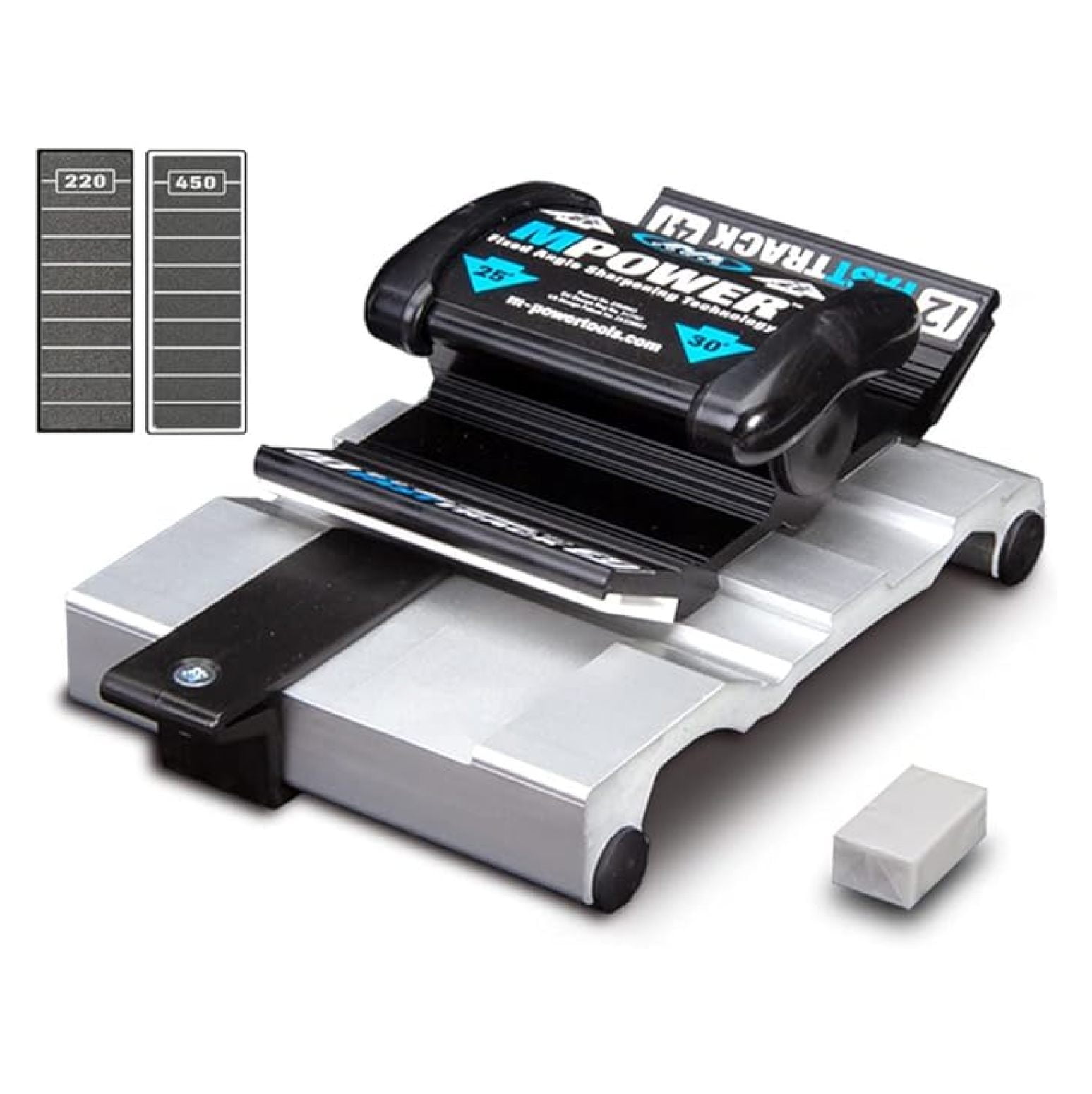 Chisel Sharpening Jig with Fixed Honing Angles - Sharpener Kit Includes ...