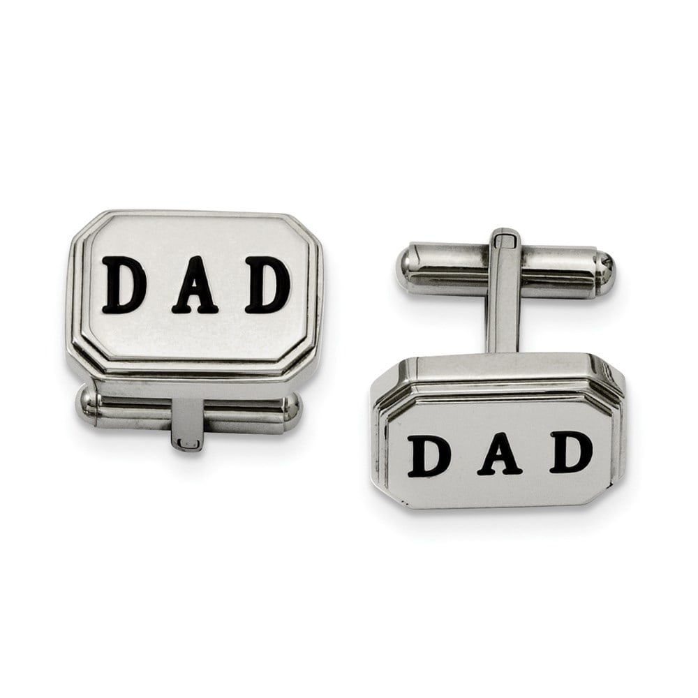 Chisel Stainless Steel Dad Cuff Links - Walmart.com