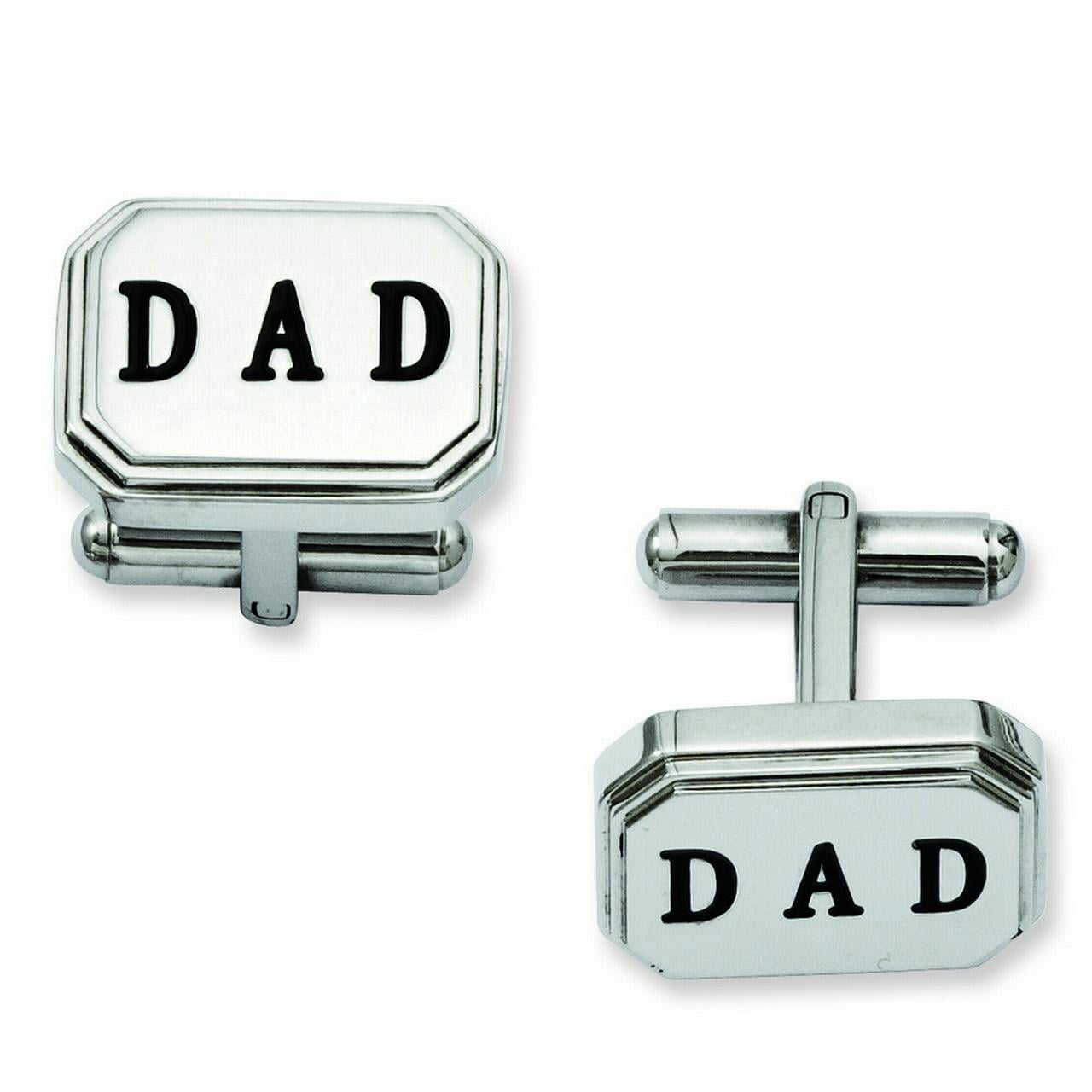 Chisel Stainless Steel Dad Cuff Links - Walmart.com