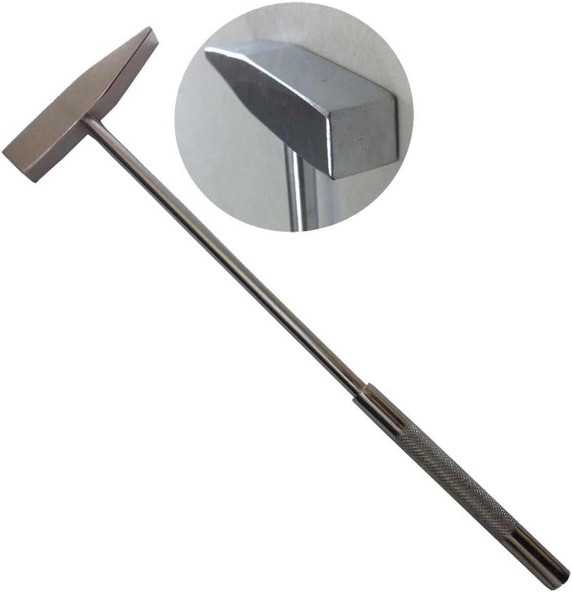 Chisel Stainless Steel Hammer | Hammer Head Measures is 0.5" x 0.25 ...