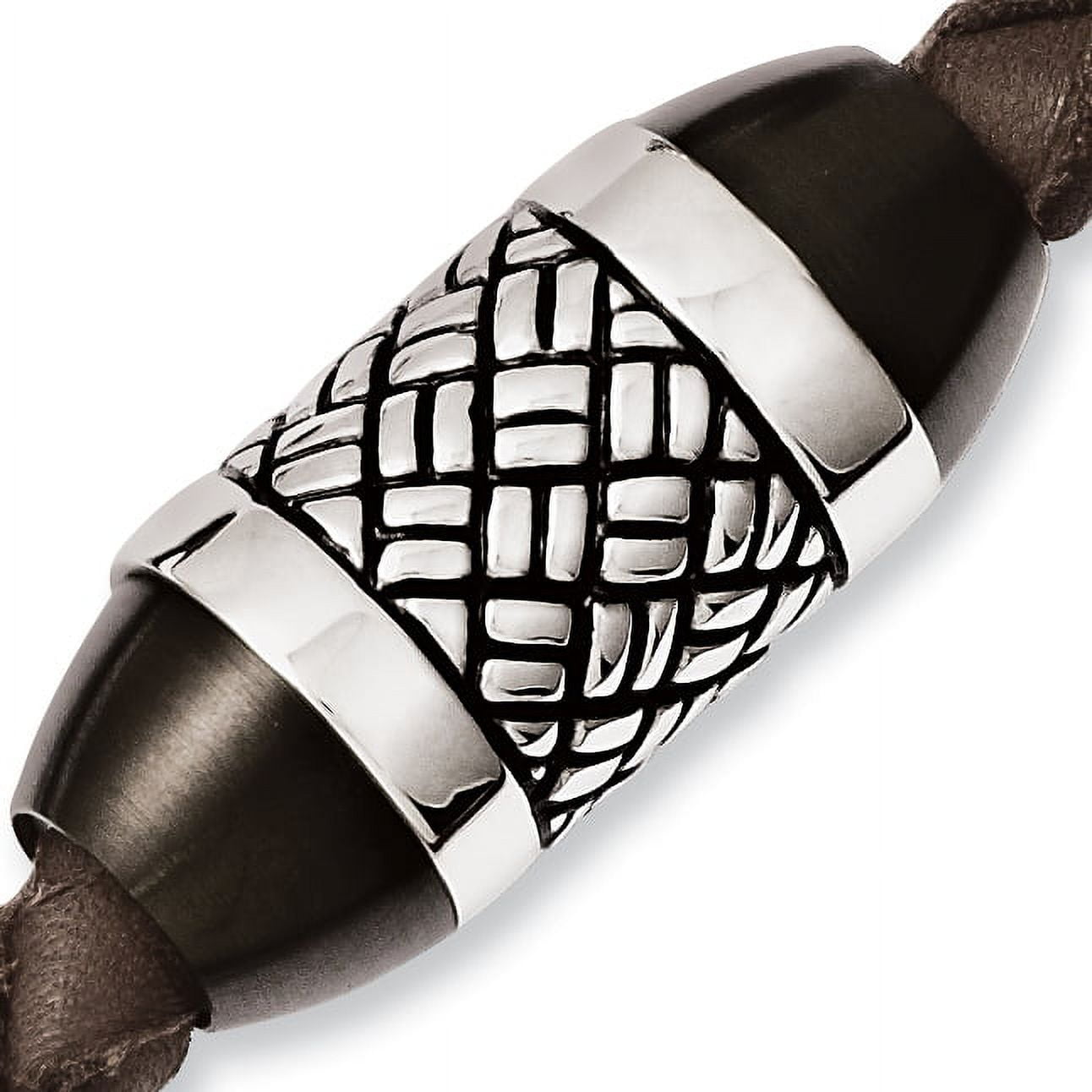 Chisel Stainless Steel Interchangeable Bracelet Spinner Bead - Walmart.com