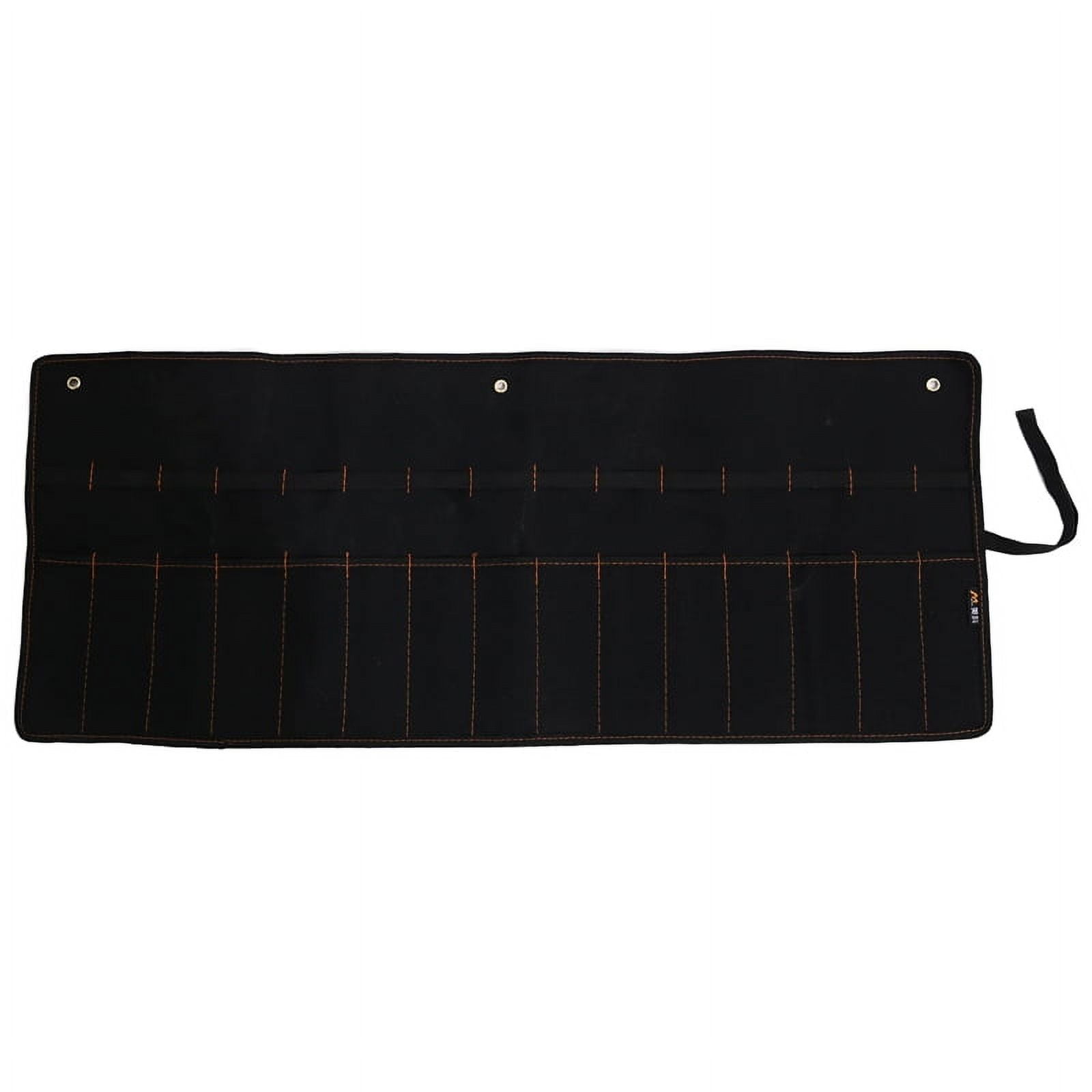 Chisel hanging bag Canvas Pocket Tool Roll Holder Wrench Pouch 15 ...