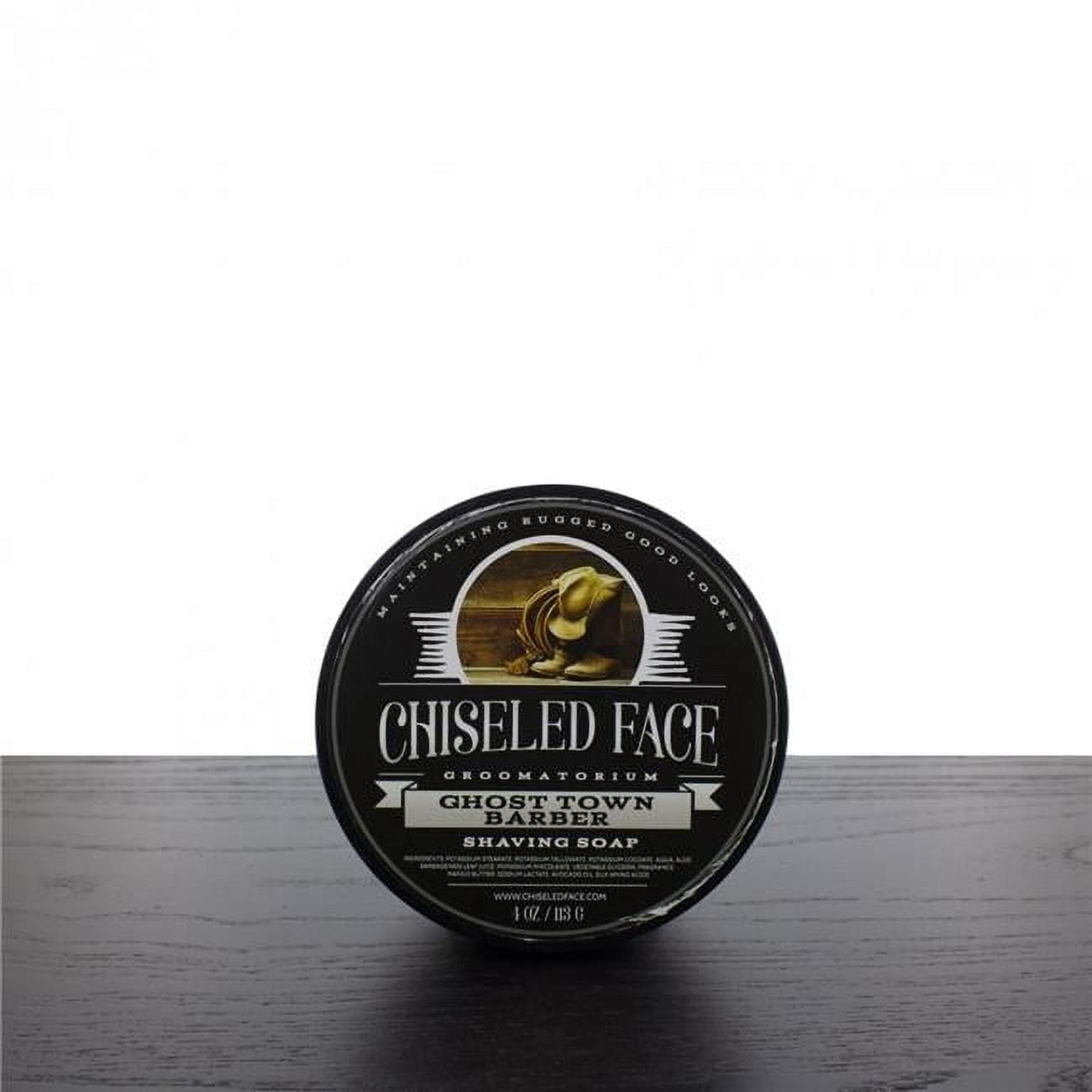 Chiseled Face Shaving Soap-Ghost Town Barber - Walmart.com