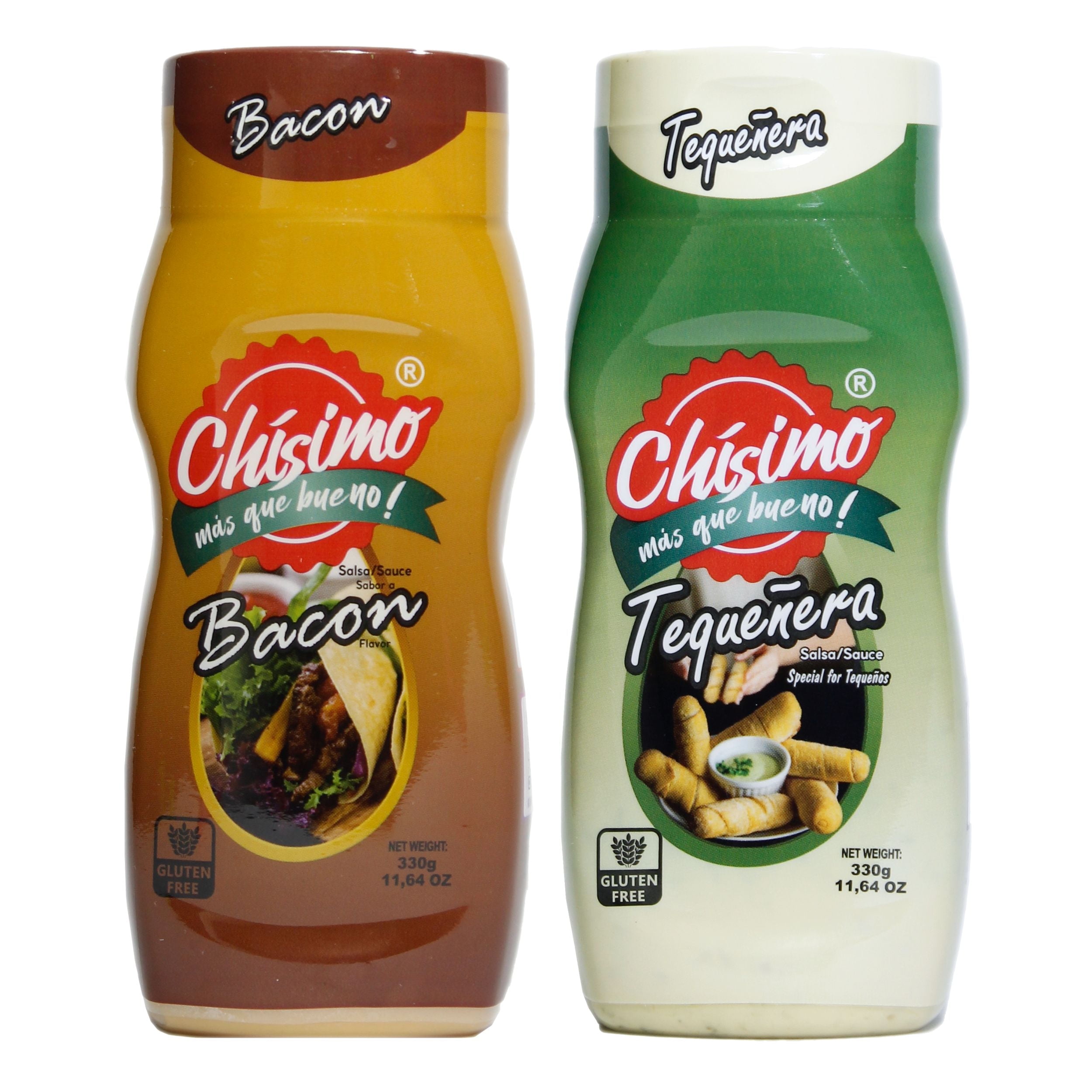 Chisimo Creamy Garlic Parsley Sauce & Bacon Sauce, Sweet & Savory Flavor, Perfect for Dipping ...