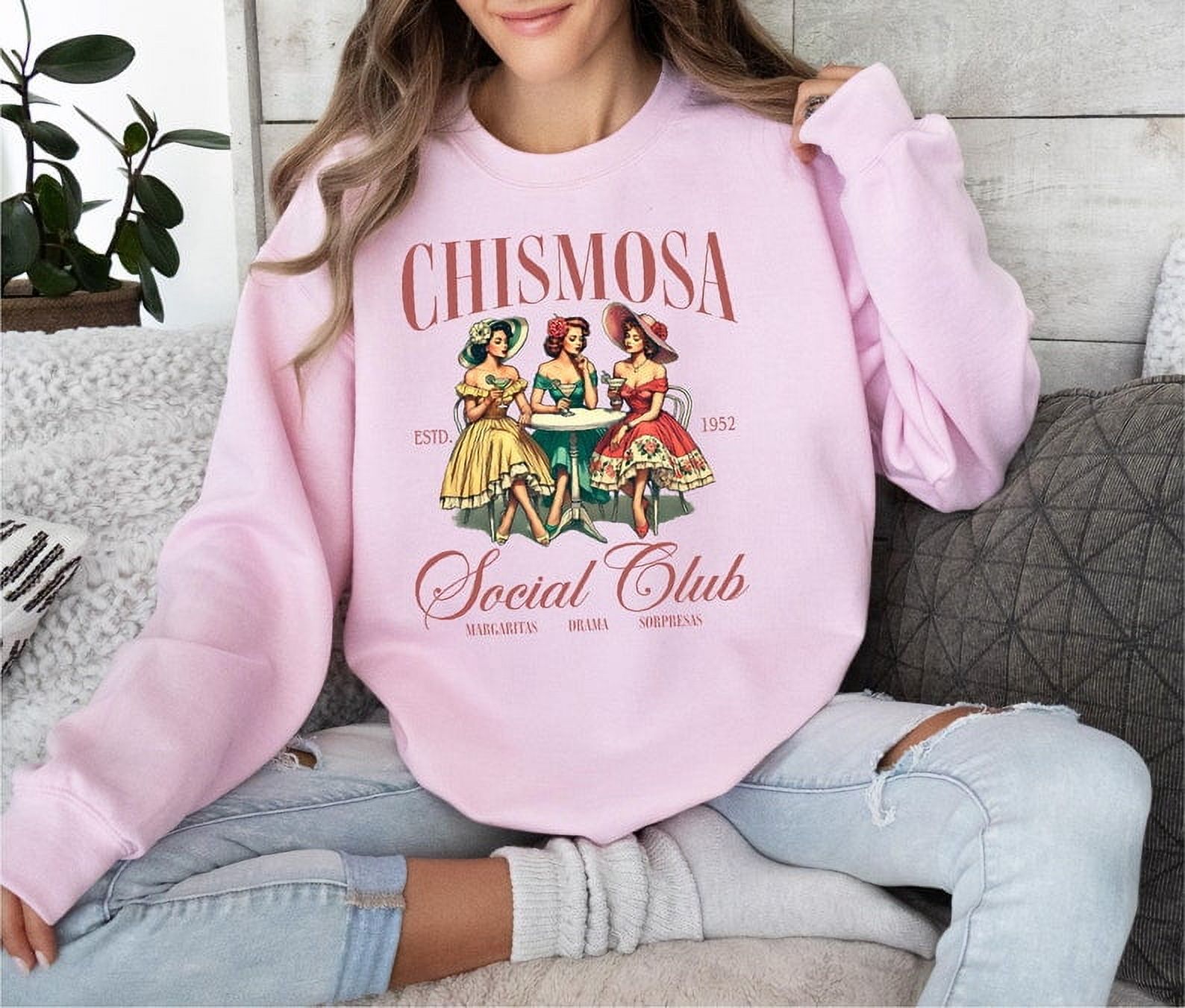 Chismosa Social Club Estd. 1952 Shirt, Chismosa Margaritas Drama ...