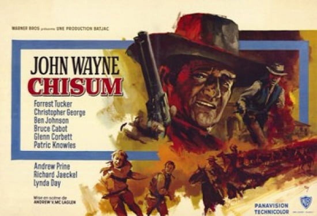 Chisum Movie Poster (17 x 11) - Walmart.com