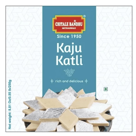 Chitale Kaju Katli 250g - Walmart.com