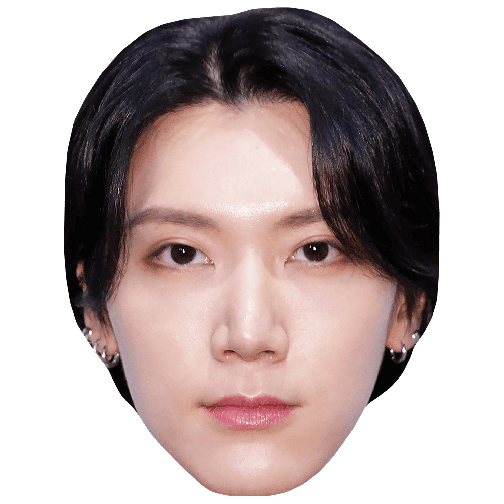 Chittaphon Leechaiyapornkul (Black Hair) Celebrity Mask, Flat Card Face ...