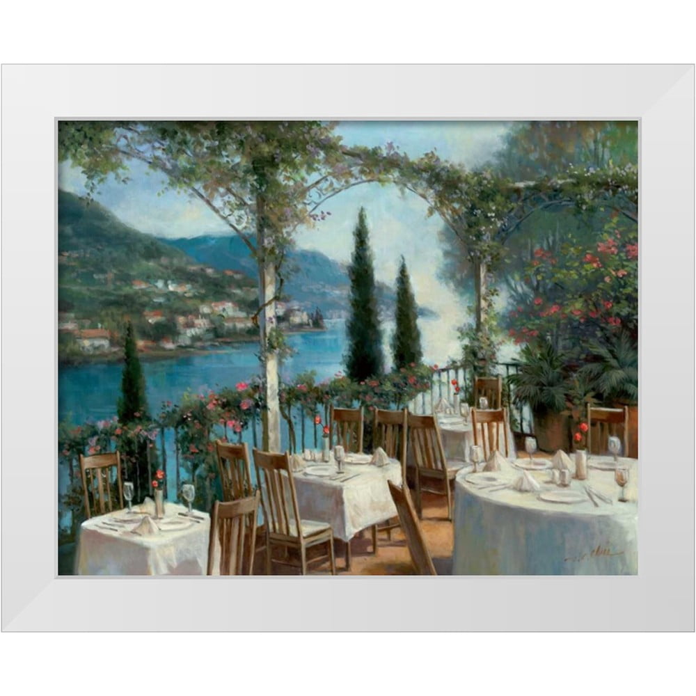 Chiu, T.C. 14x12 White Modern Wood Framed Museum Art Print Titled ...