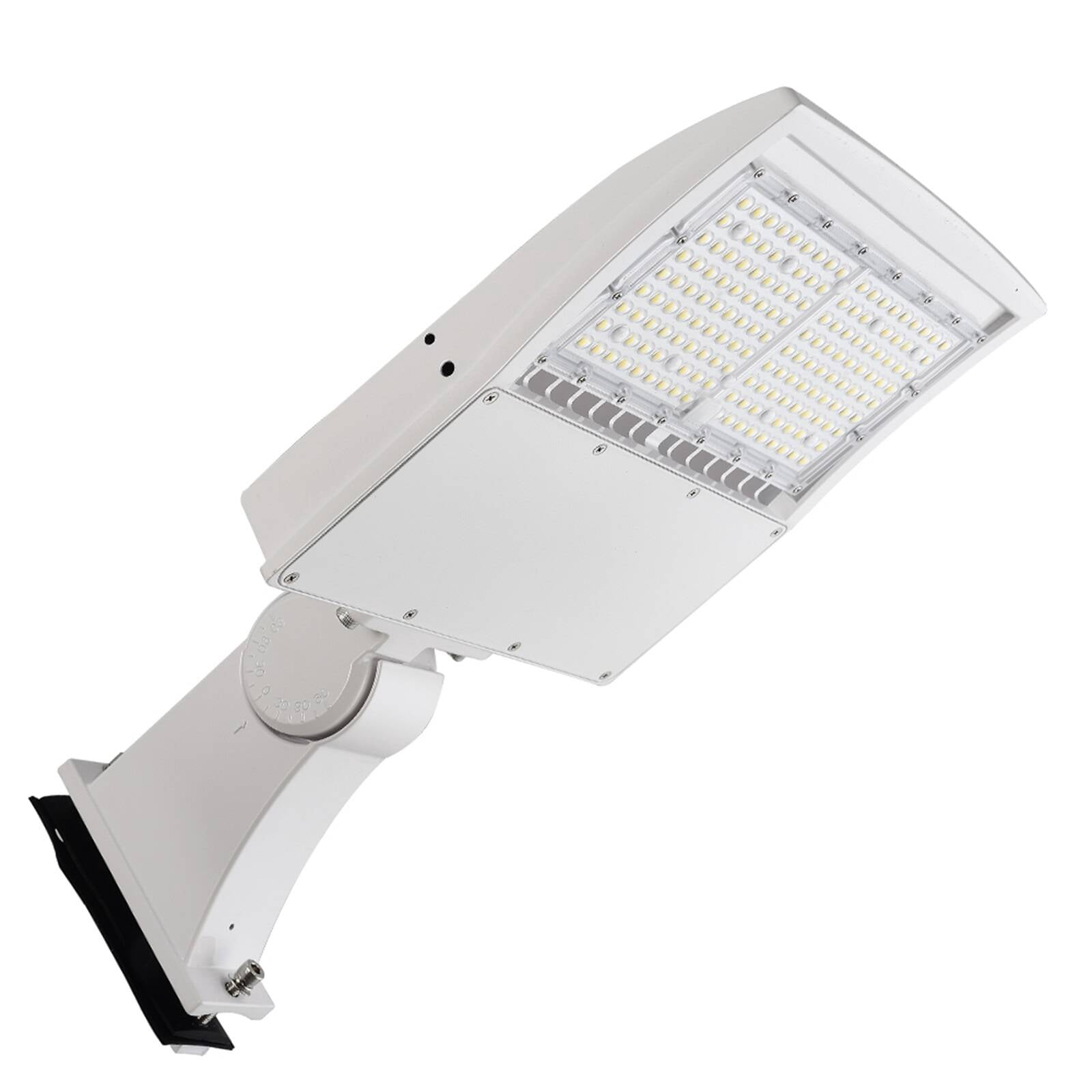 Chiuer 150W LED Shoebox Area Light 5000K 21000LM 1-10V Dimmable White ...