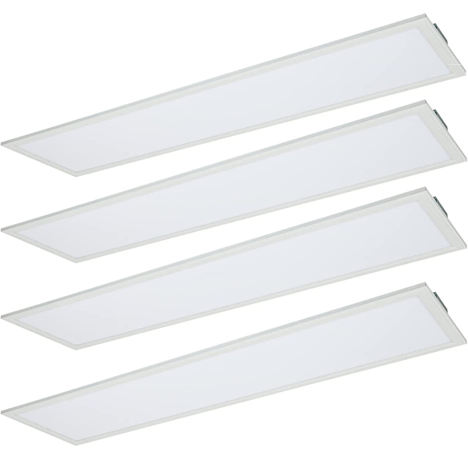 Chiuer 1x4 Edge-lit LED Panel Ceiling Light 40W 5000K 5200LM 100-277V 0 ...