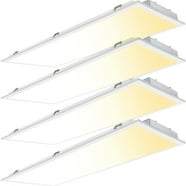 24 Pack 2x2 LED Flat Panel Light Drop Ceiling 0-10V Dimmable, 20W/30W ...