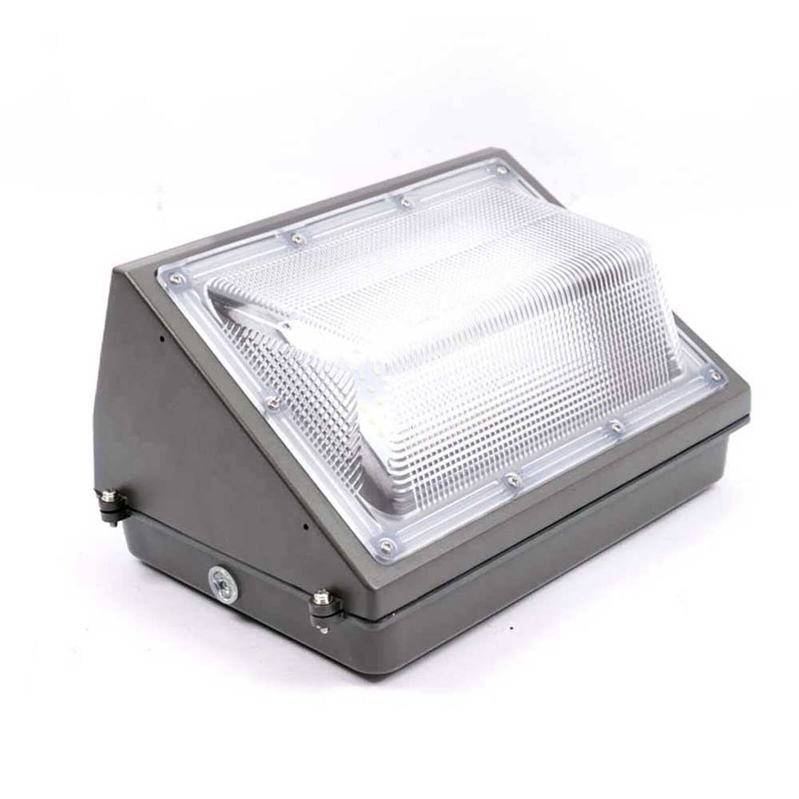 Chiuer 40W LED Wall Pack Lights with Photocell 5200LM 5000K 100-277V ...