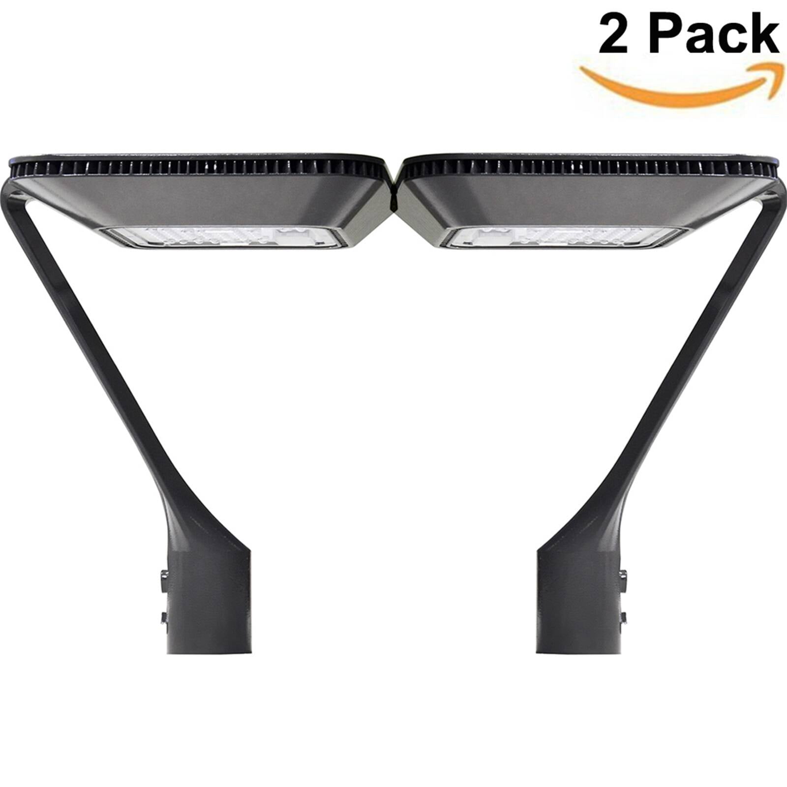 Chiuer 50W Commercial LED Post Top Light 5000K 6250LM 100-277V 1-10V ...