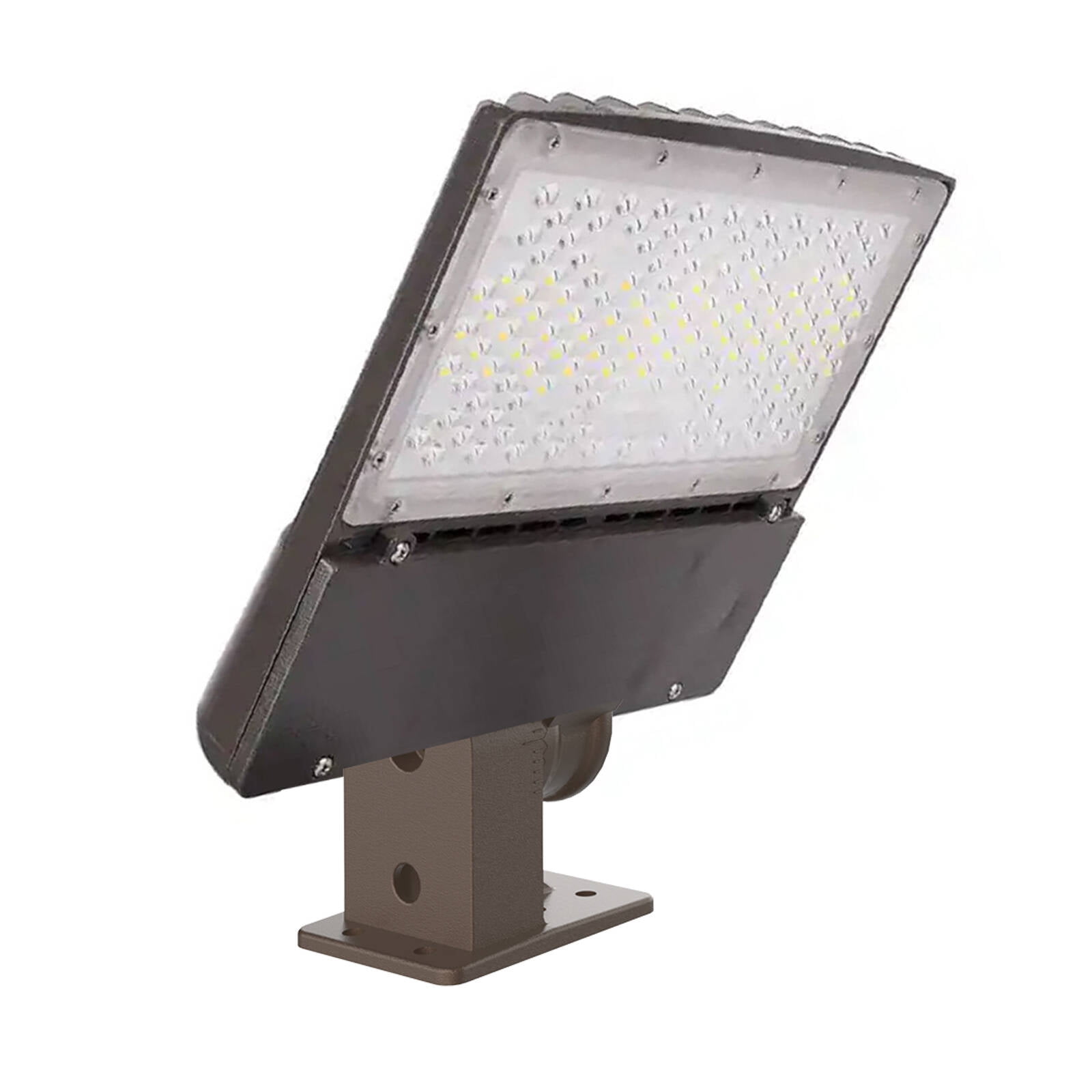 Chiuer 50W LED Street Lamp with Yoke Mount 5000K 100-277V 6500LM 1-10V ...